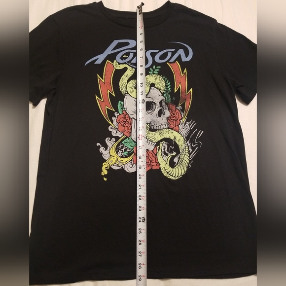 Poison | Shirts | Vintage Retro 8s Rock Band Poison Tshirt | Poshmark
